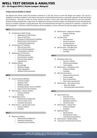 Well Test Design and Analysis | PDF