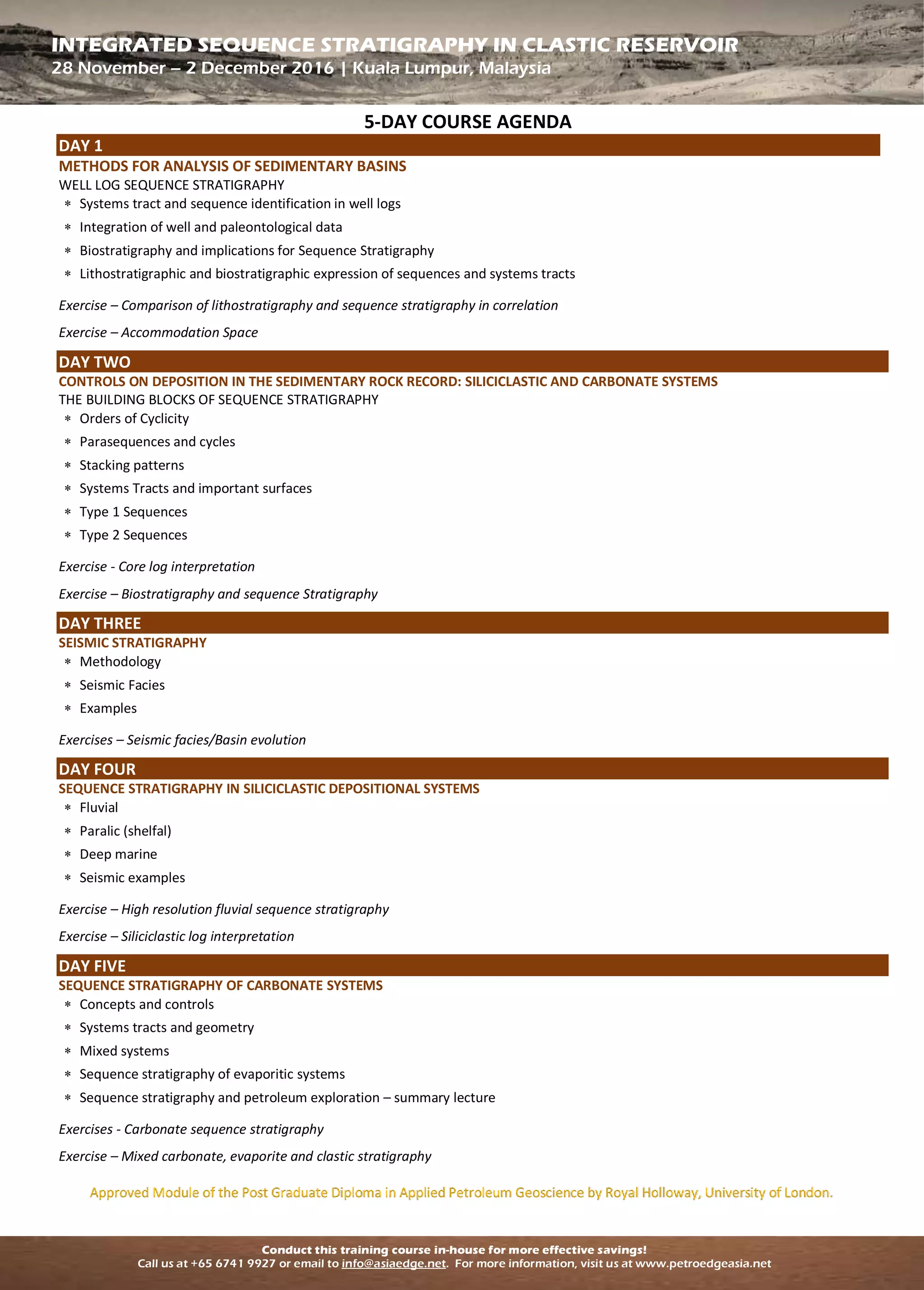 Integrated Sequence Stratigraphy in Clastic Reservoirs | PDF