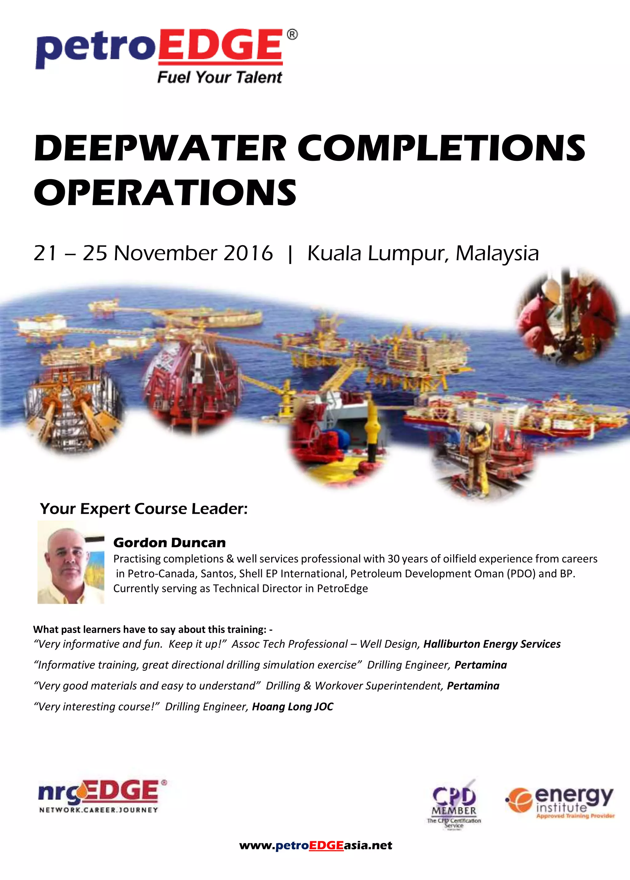 Deepwater Completions Operations | PDF | Canoeing and Kayaking ...