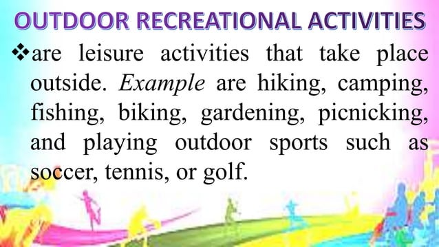 PE 9 ACTIVE RECREATION PPT Quarter 4.pptx | Healthy Living