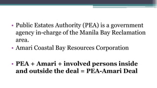 PEA - Amari Deal | PDF