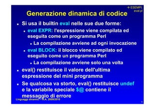 Pe a3 perl-metaprogramming | PDF | Programming Languages | Computing