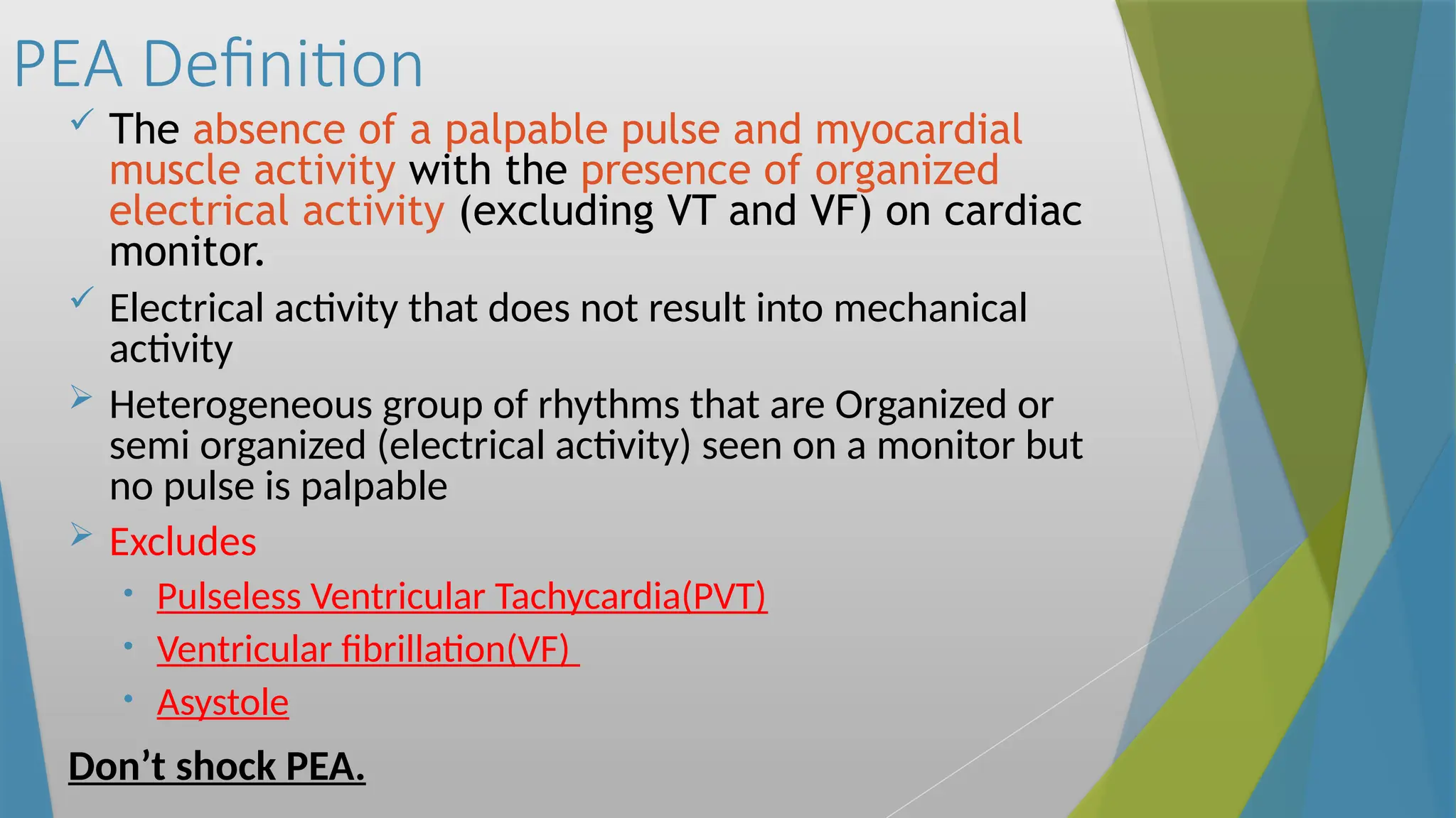 Advanced cardiac life suport PEA ASYSTOLE.pptx