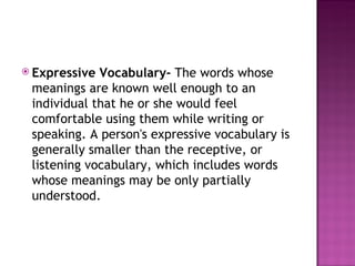 Peabody Picture Vocabulary, Third Edition | PPT