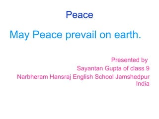 Peace | PPT