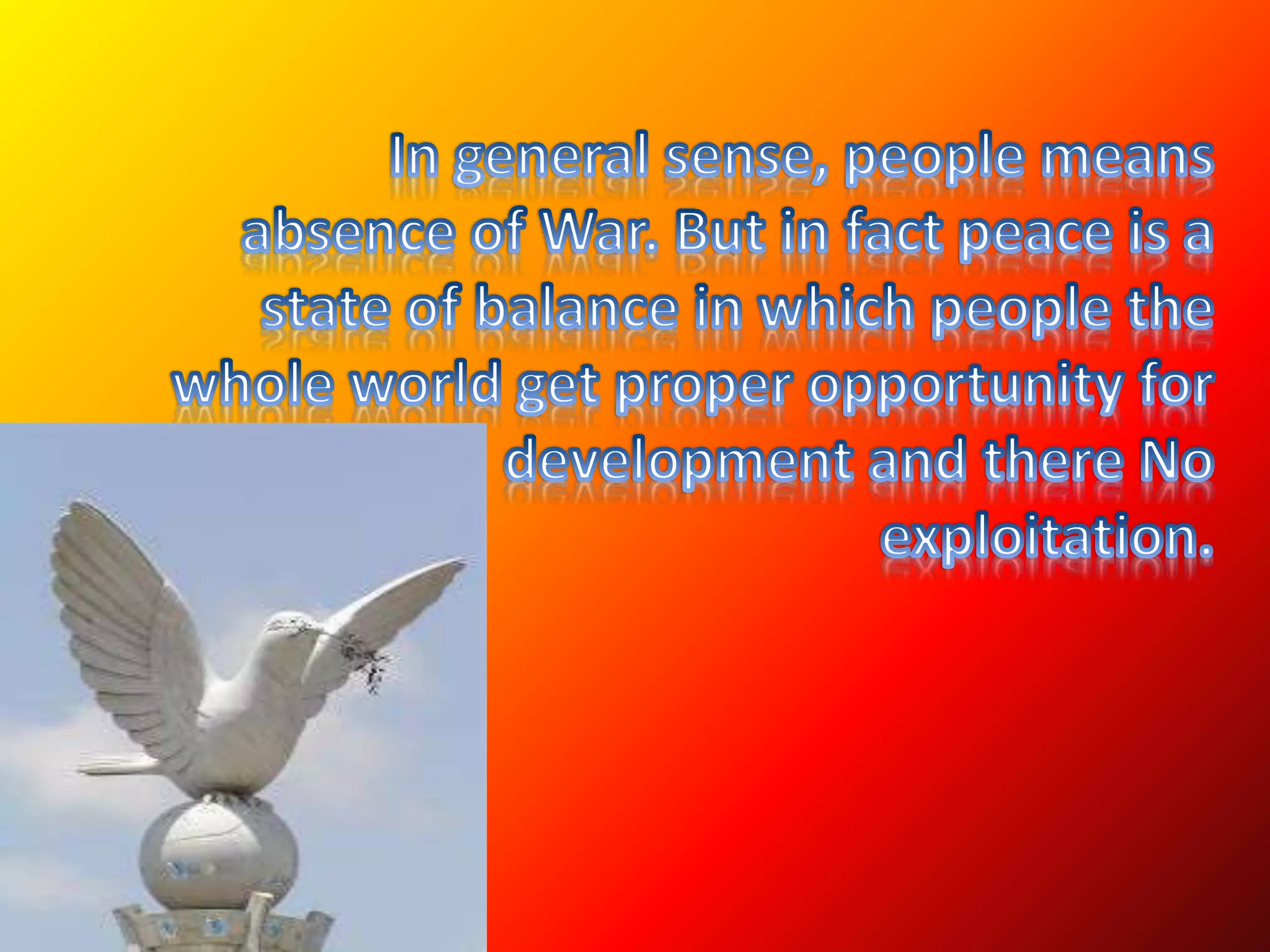 Peace | PPTX