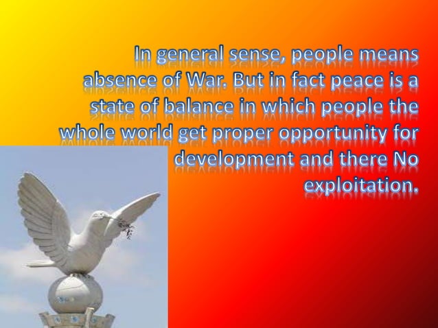 Peace | PPTX