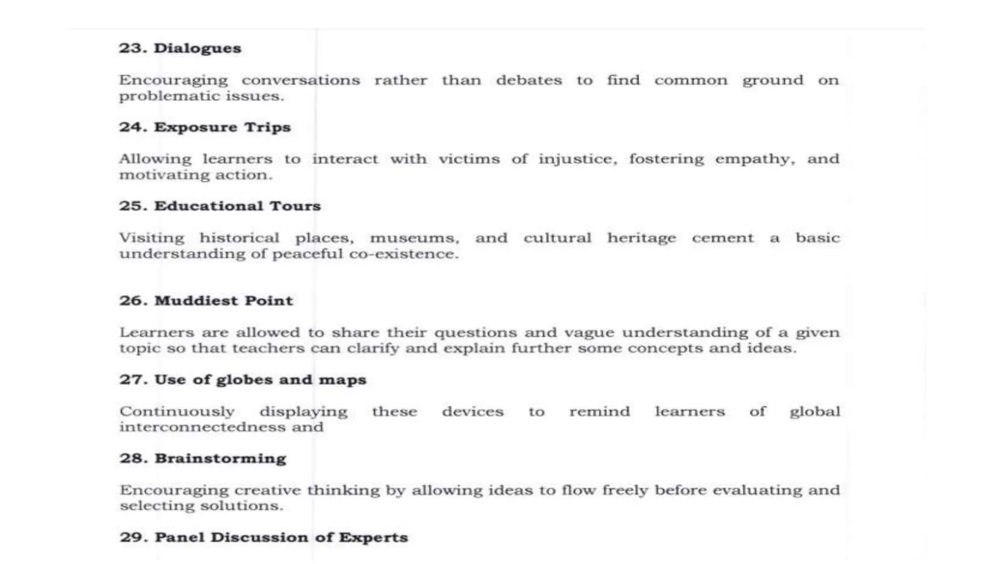PEACE-Education catch up fridays orientation pptx | PPTX