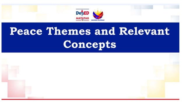 PEACE-Education catch up fridays orientation pptx | PPTX