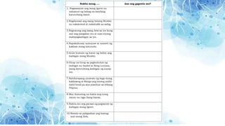 Pagdamay sa katutubong dayuhan.Peace edu | PPT