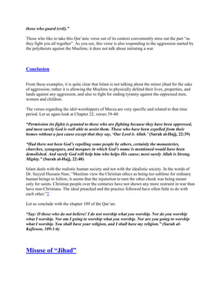 Peace and jihad in islam | PDF