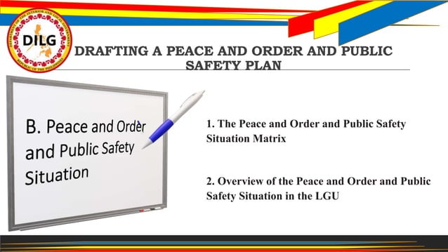 PEACE AND ORDER AND PUBLIC SAFETY PLANNING-2022.pptx | Civic affairs ...
