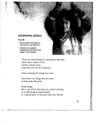 Peace begins with you katherine scholes | PDF