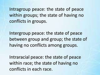 Peace | PPTX