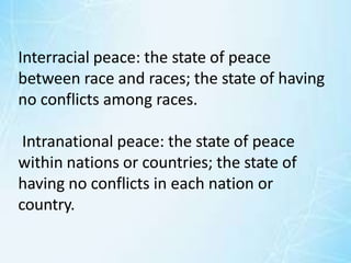 Peace | PPTX