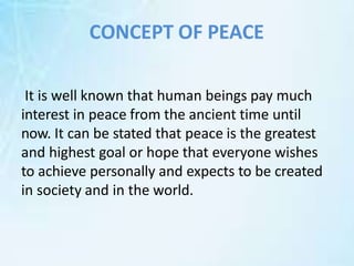 Peace | PPTX