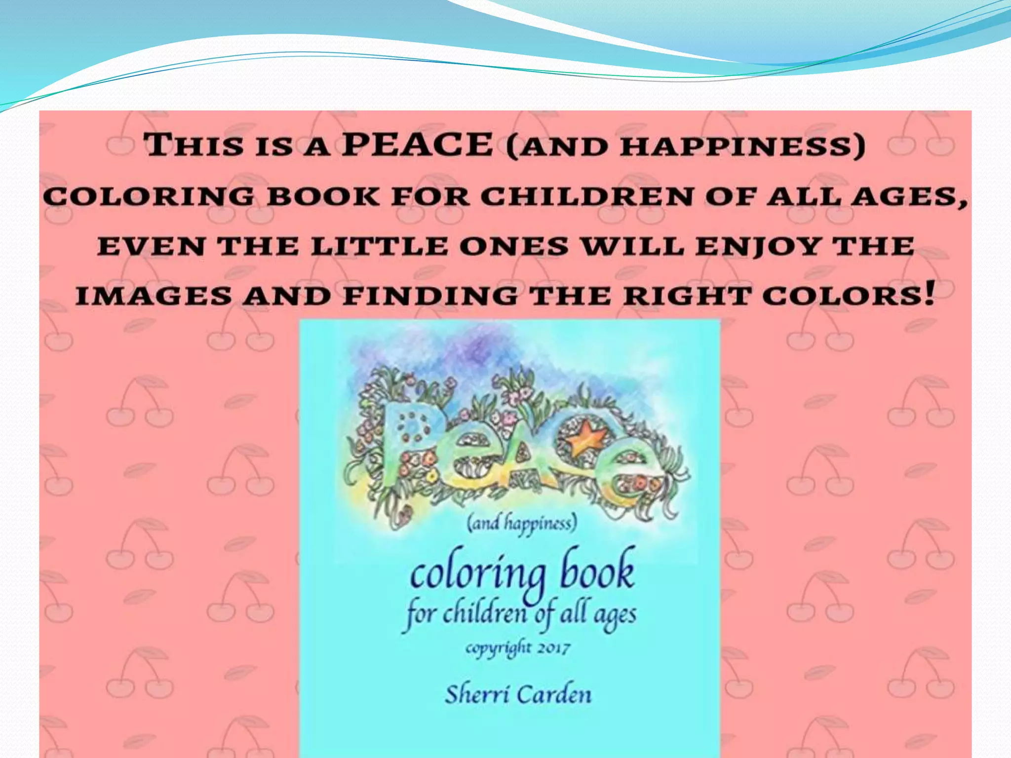 Peace coloring book | PPTX