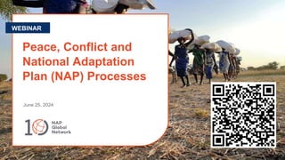 Peace, Conflict and National Adaptation Plan (NAP) Processes | PPTX