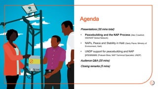 Peace, Conflict and National Adaptation Plan (NAP) Processes | PPTX