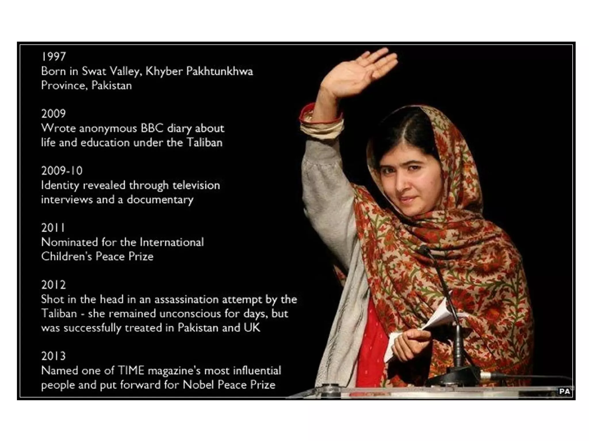 Malala Yousafzai | ODP