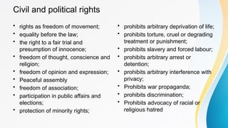 Upholding human rights defining human dignity | PPTX