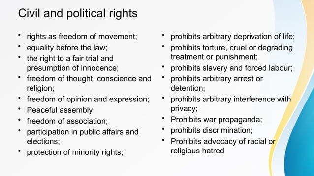 Upholding human rights defining human dignity | PPTX | Law