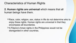 Upholding human rights defining human dignity | PPTX