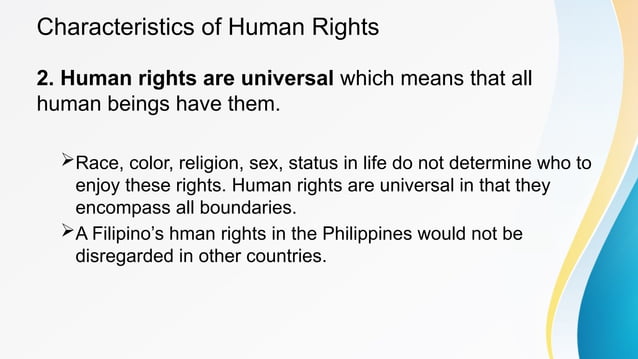 Upholding human rights defining human dignity | PPTX | Law