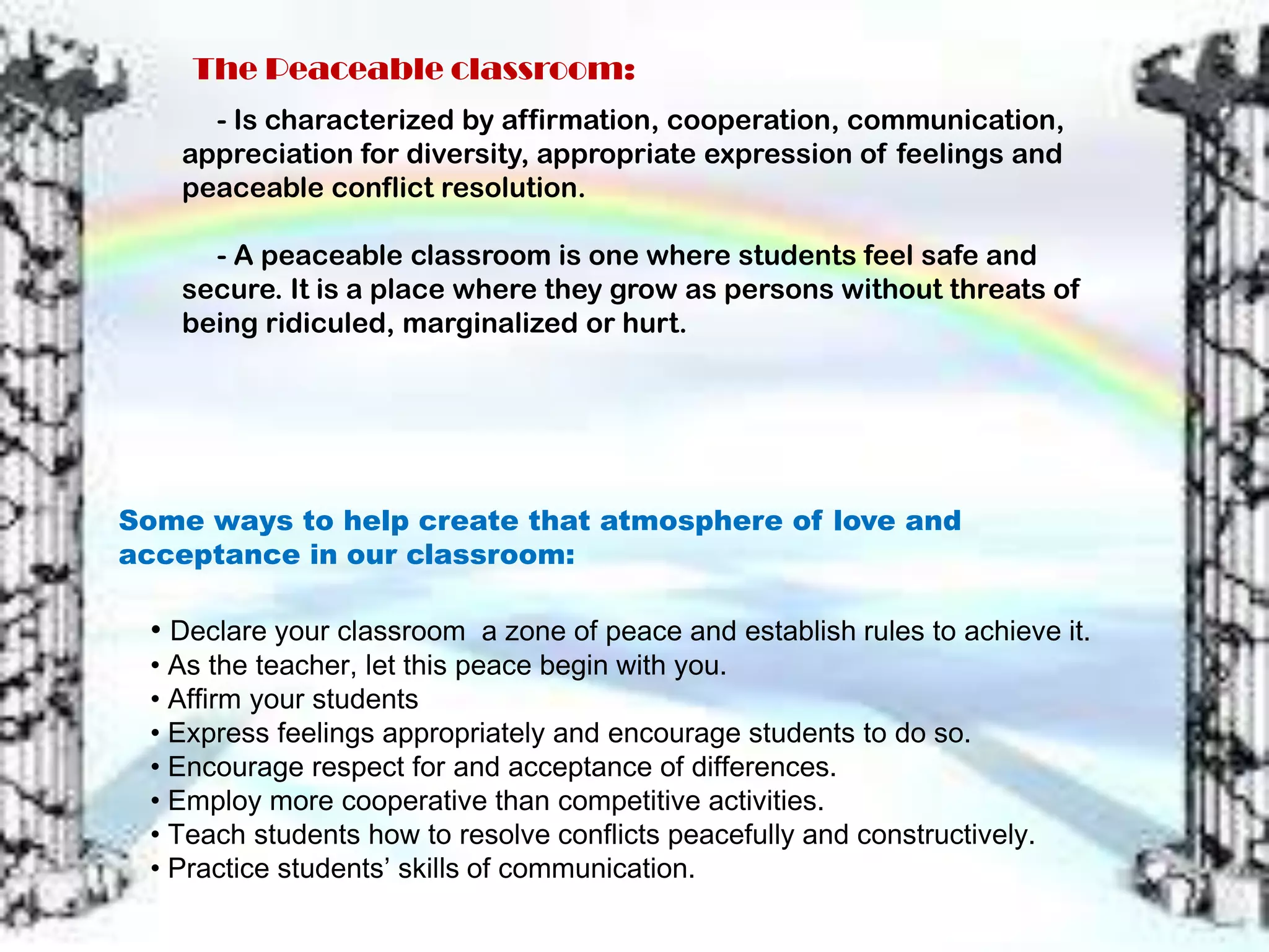 Peace Education (A Transformative Response to Major Societal Challenges ...
