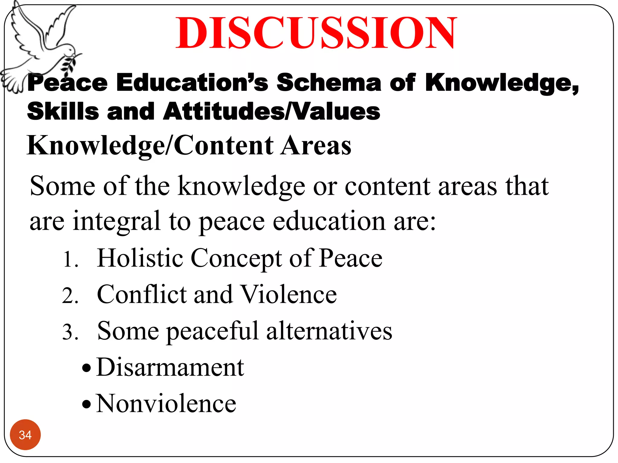 Peace Education | PPTX