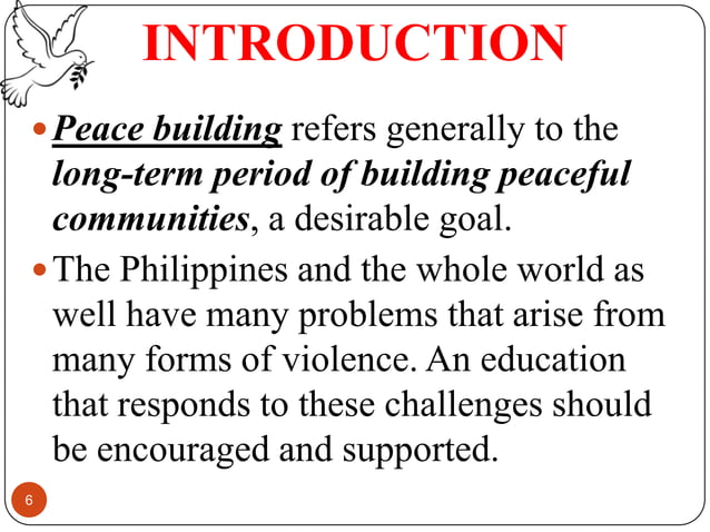 Peace Education | PPTX