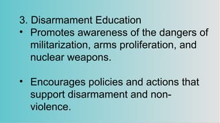 PEACE EDUCATION CHAPTER 3 (PEACE EDUCATION AS TRANSFORMATIVE EDUCATION ...