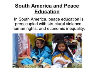 Peace education presentation | PPT