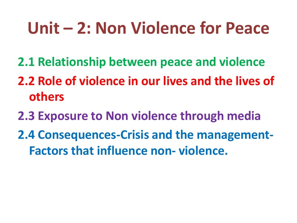 Non Violence For Peace non-violence-for-peace