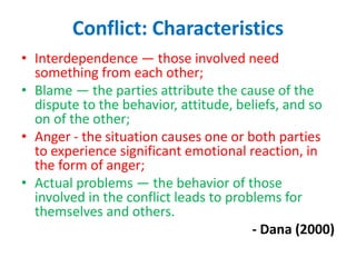 Peace and Conflict Resolution | PPTX