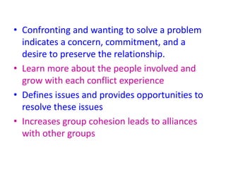 Peace and Conflict Resolution | PPTX