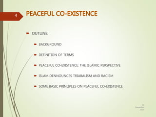 Peaceful co existence ispng | PPTX