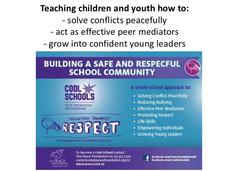 Peaceful conflict resolution peace foundation