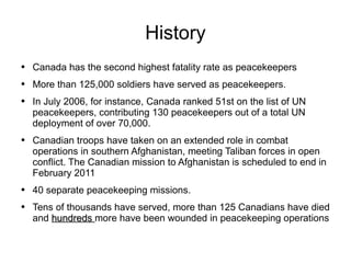 Oshawa Peacekeepers Day | PPT