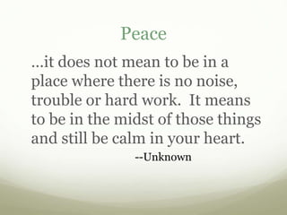 pathways to peace ACEI presentation | PPTX