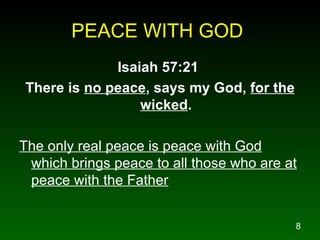 Peace one another | PPT