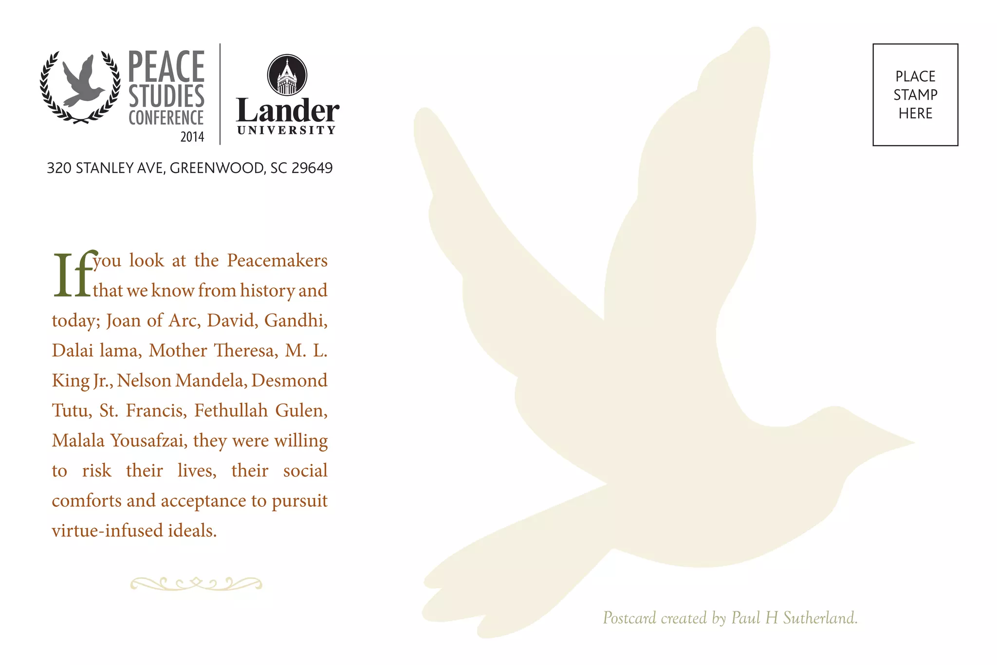 Peace & Virtue Postcards | PDF