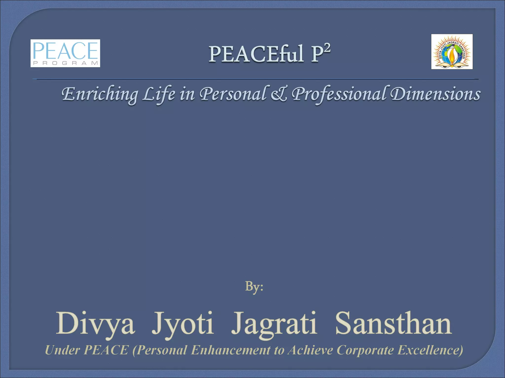 PEACE ppt | PPT