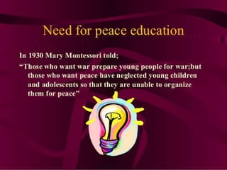 Peace presentation | PPTX