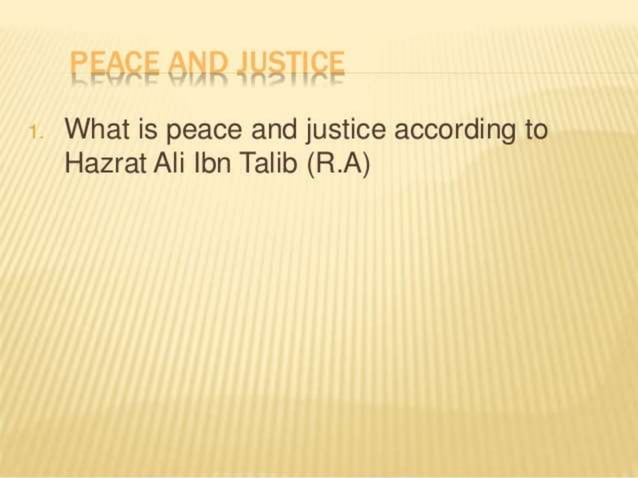 Peace presentation | PPTX