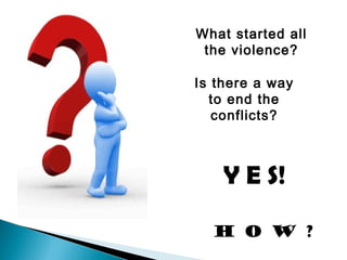 Peace process report | PPT