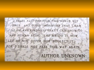 Peace statements at the international peace garden | PPTX