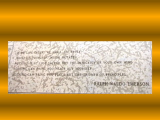 Peace statements at the international peace garden | PPTX