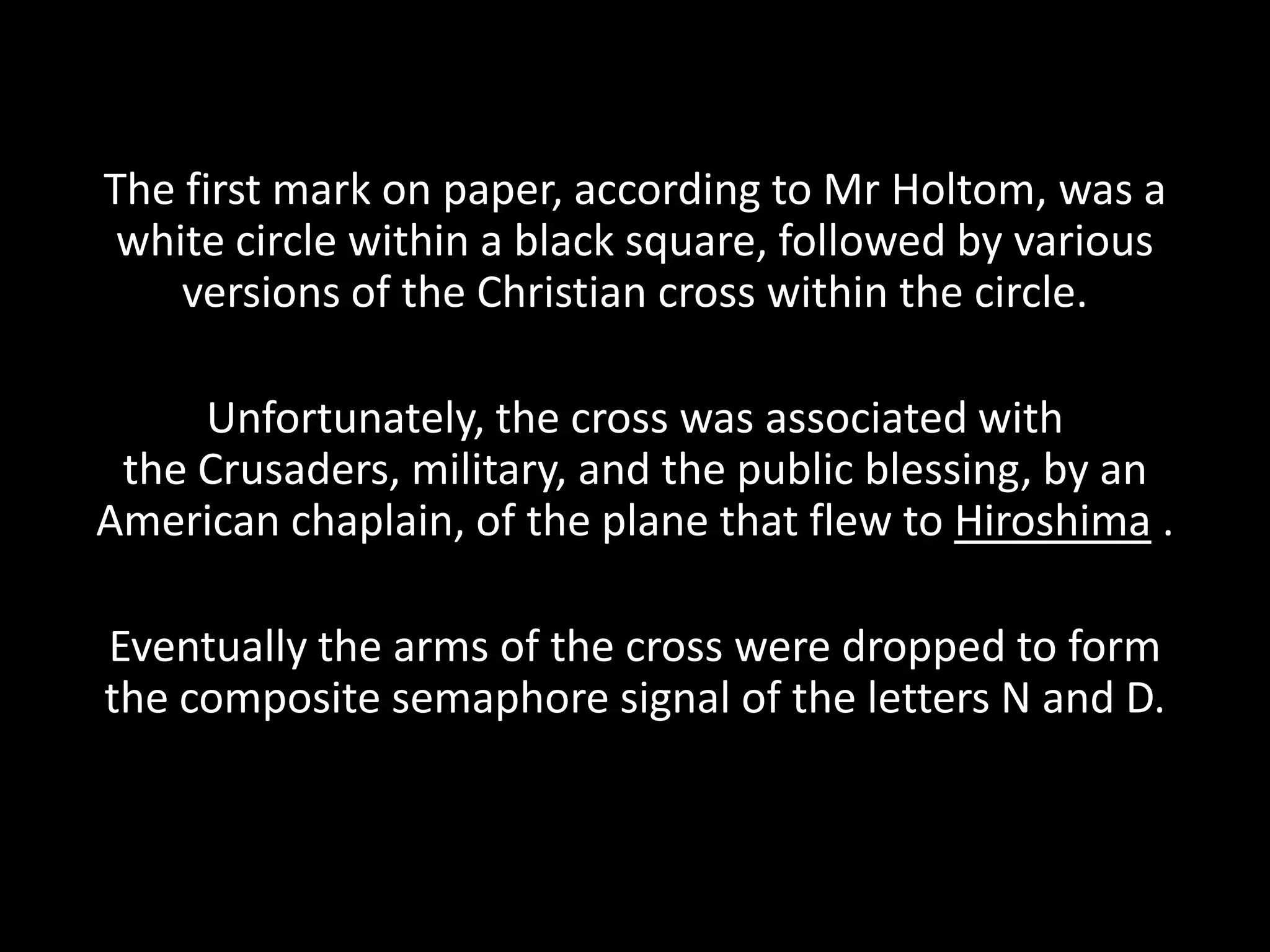 Peace symbol history | PPT