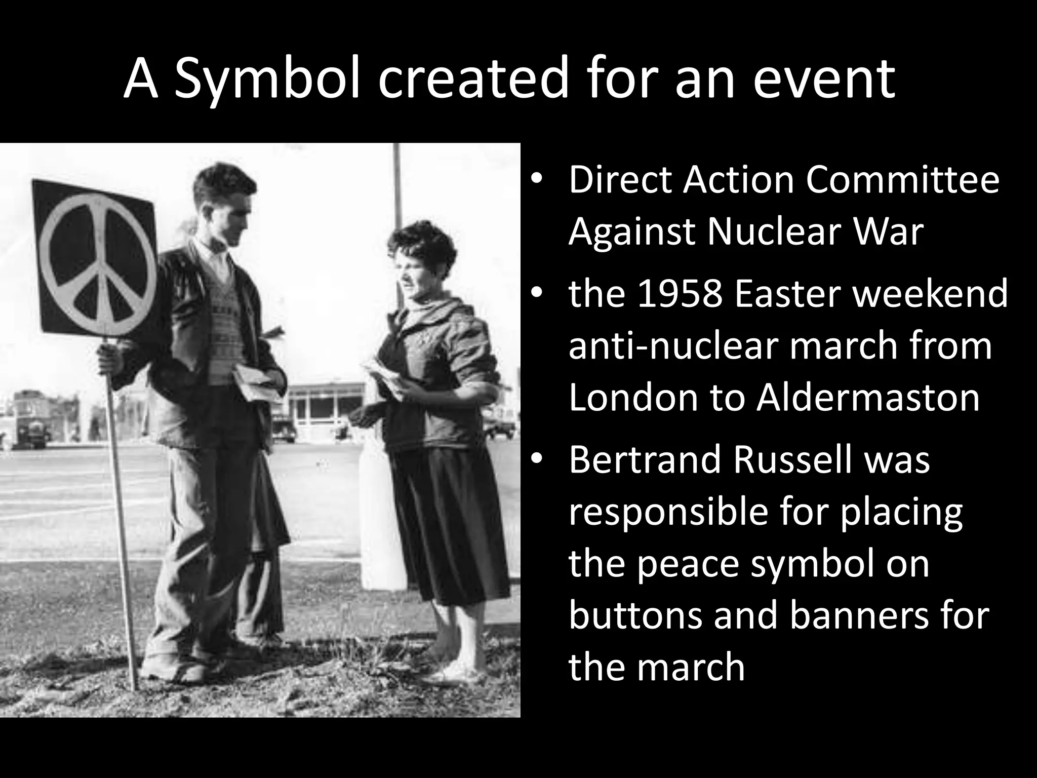 Peace symbol history | PPT